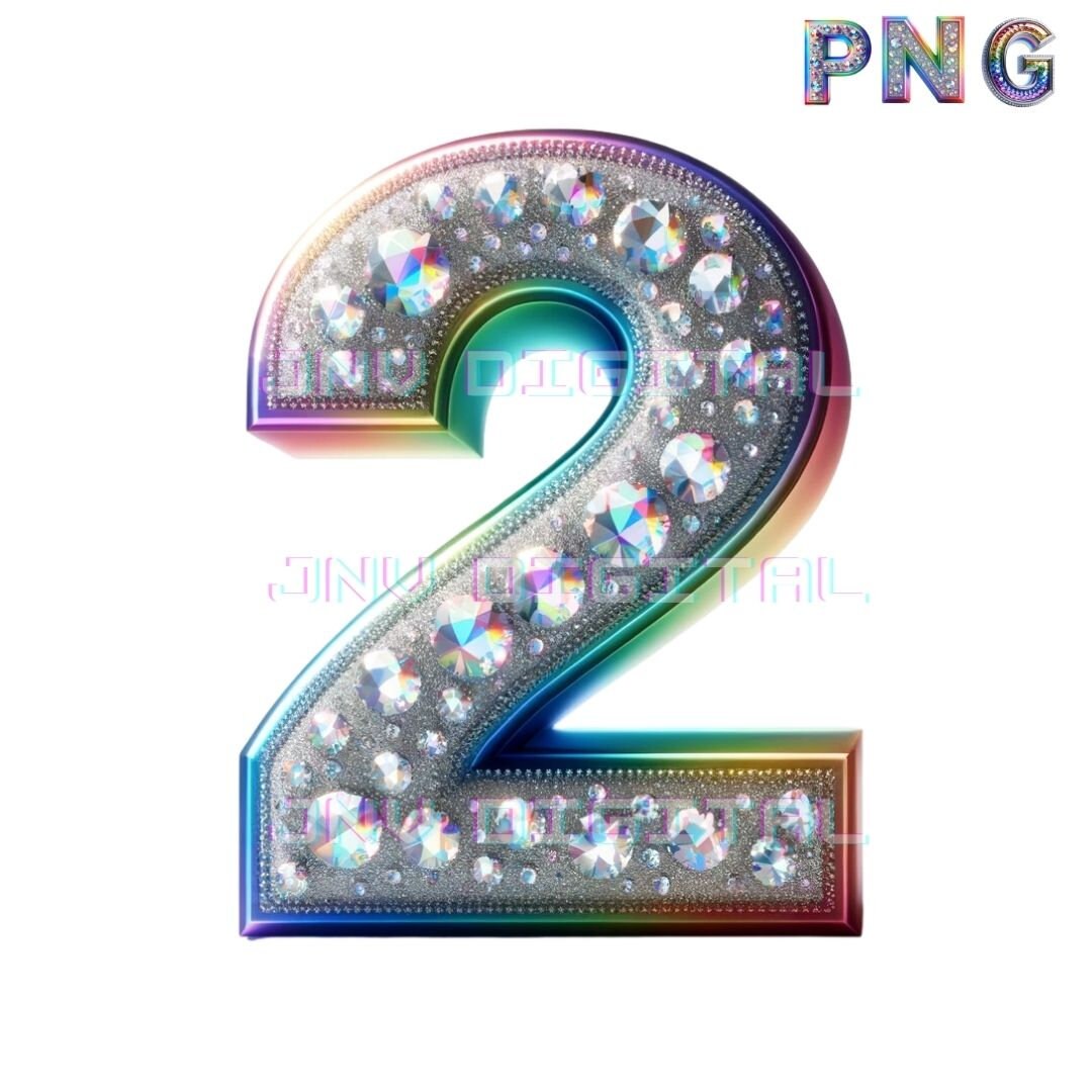 Rainbow Diamond Fonts PNG Files ,4096x4096 PX, 300 DPI - Etsy