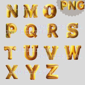 Softball Script Fonts - Digital Download, Commercial Use, Sports Font ...