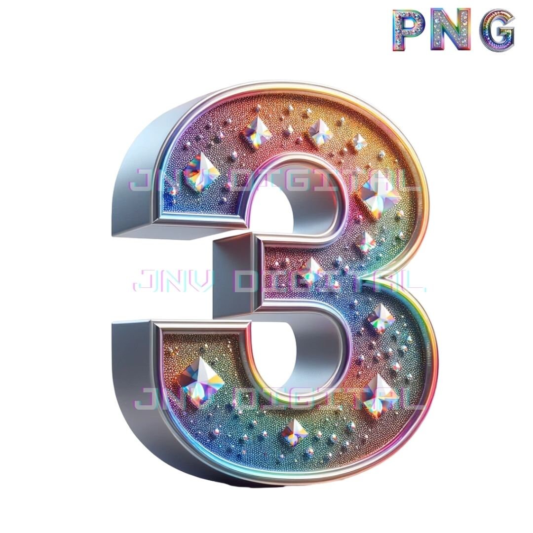 Rainbow Diamond Fonts PNG Files ,4096x4096 PX, 300 DPI - Etsy
