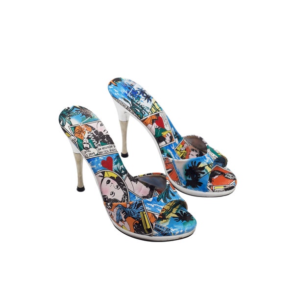 Comic Heels - Etsy
