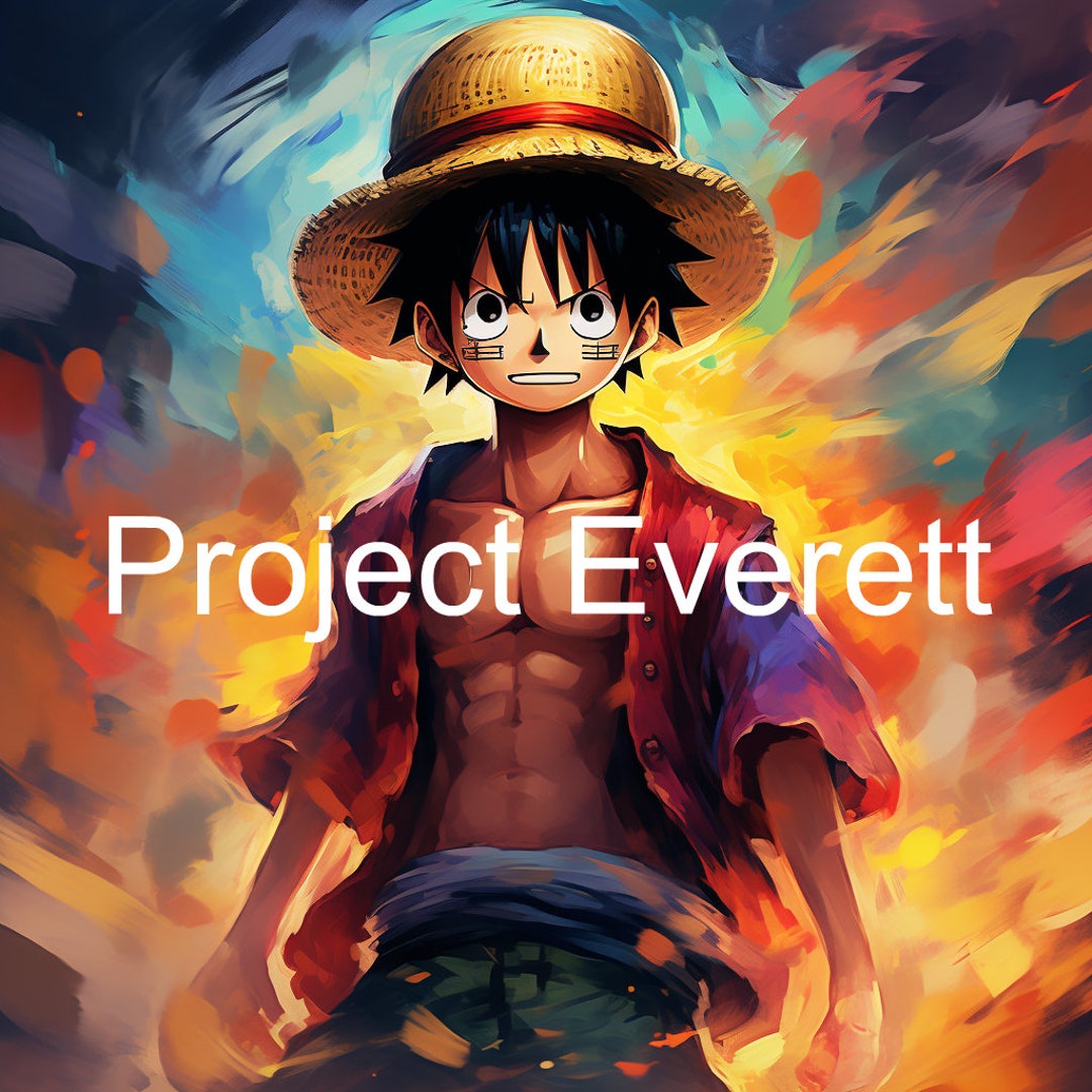 Anime Luffy Versatile Character Design for Mugs, Paintings, T-shirts ...
