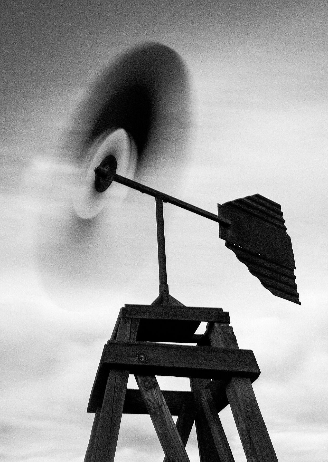 Black and White Windmill, Windmill Photo Print, Windmill Poster ...