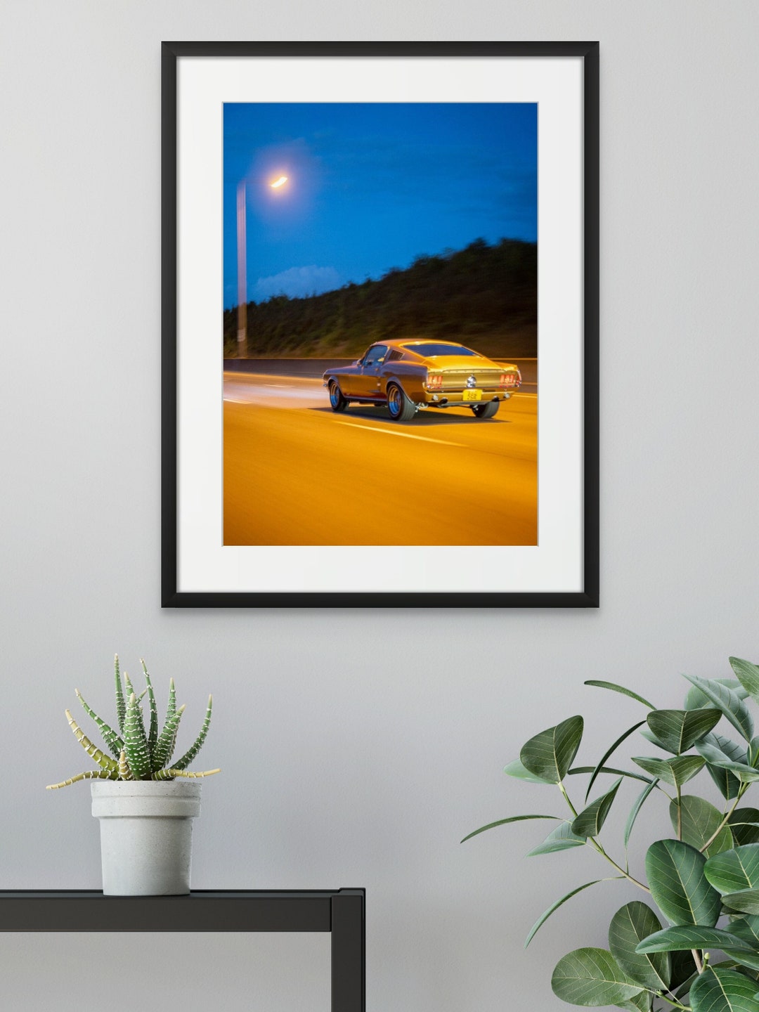 Ford Mustang Print, Mustang Car Print, Mustang Photography, Classic Car ...