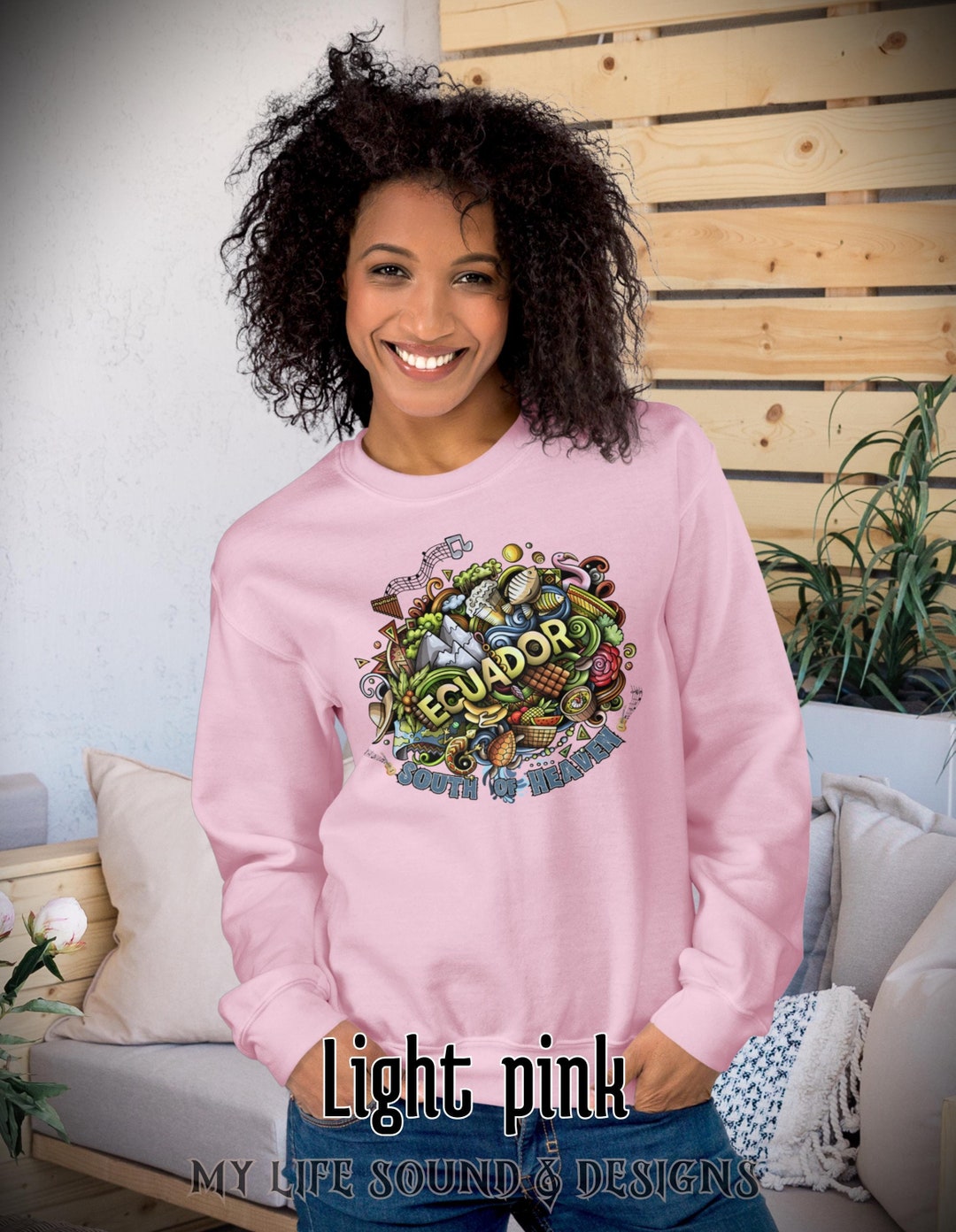 Ecuador Sweatshirt Ecuadorian Birthday Gift Latin Anniversary Outfit ...