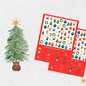 Christmas I Spy Holiday I Spy Fun Christmas Game Christmas - Etsy