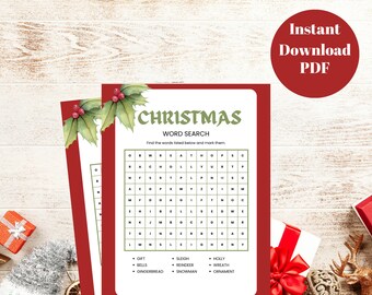 Christmas I Spy Holiday I Spy Fun Christmas Game Christmas - Etsy