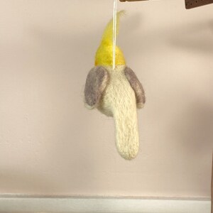 Needle Felted Cockatiel Ornament - Etsy