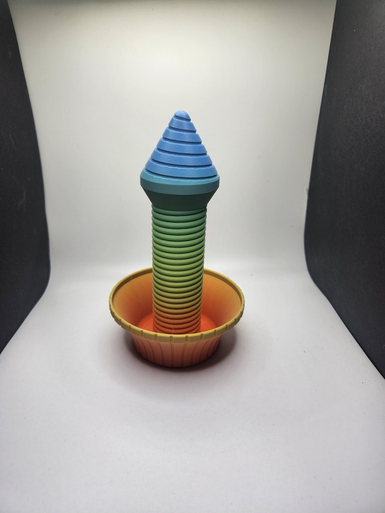 3D Printed Collapsible Rainbow Sword - Etsy