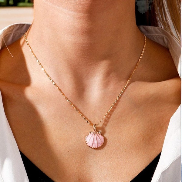 Seashell Necklace - Etsy