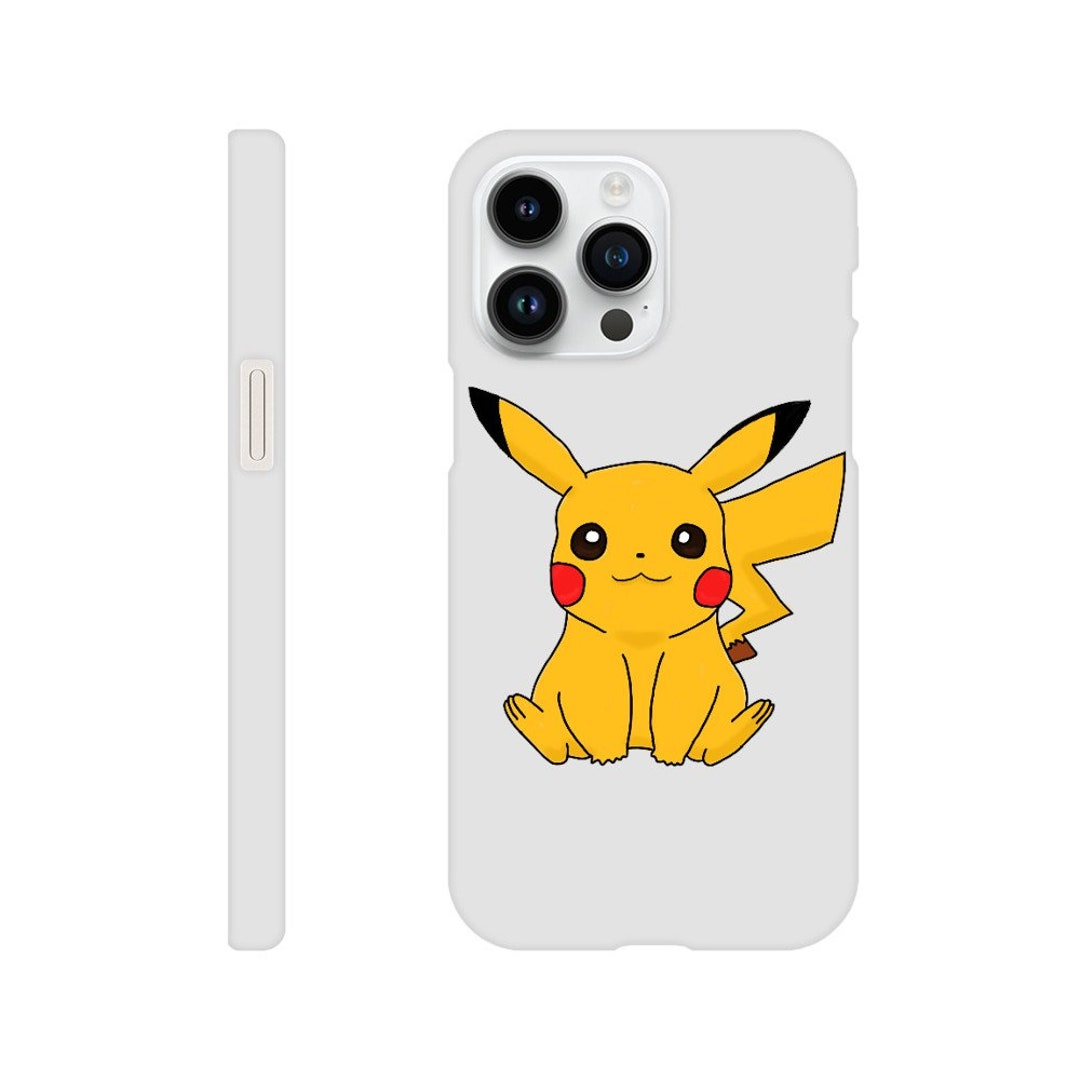 Pikachu Case Slim Case - Etsy