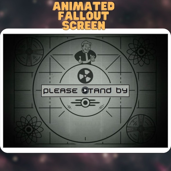 Fallout Stream Overlay - Etsy