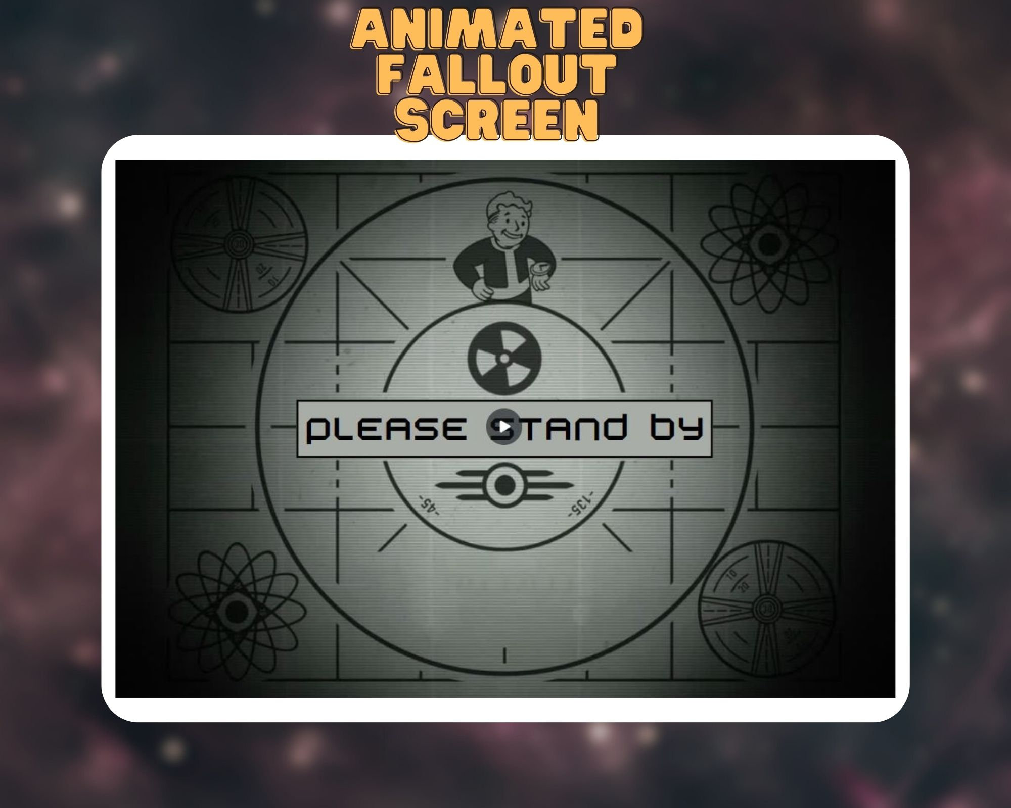 Fallout Animated Twitch Screens | Fallout Package | Animated Twitch ...