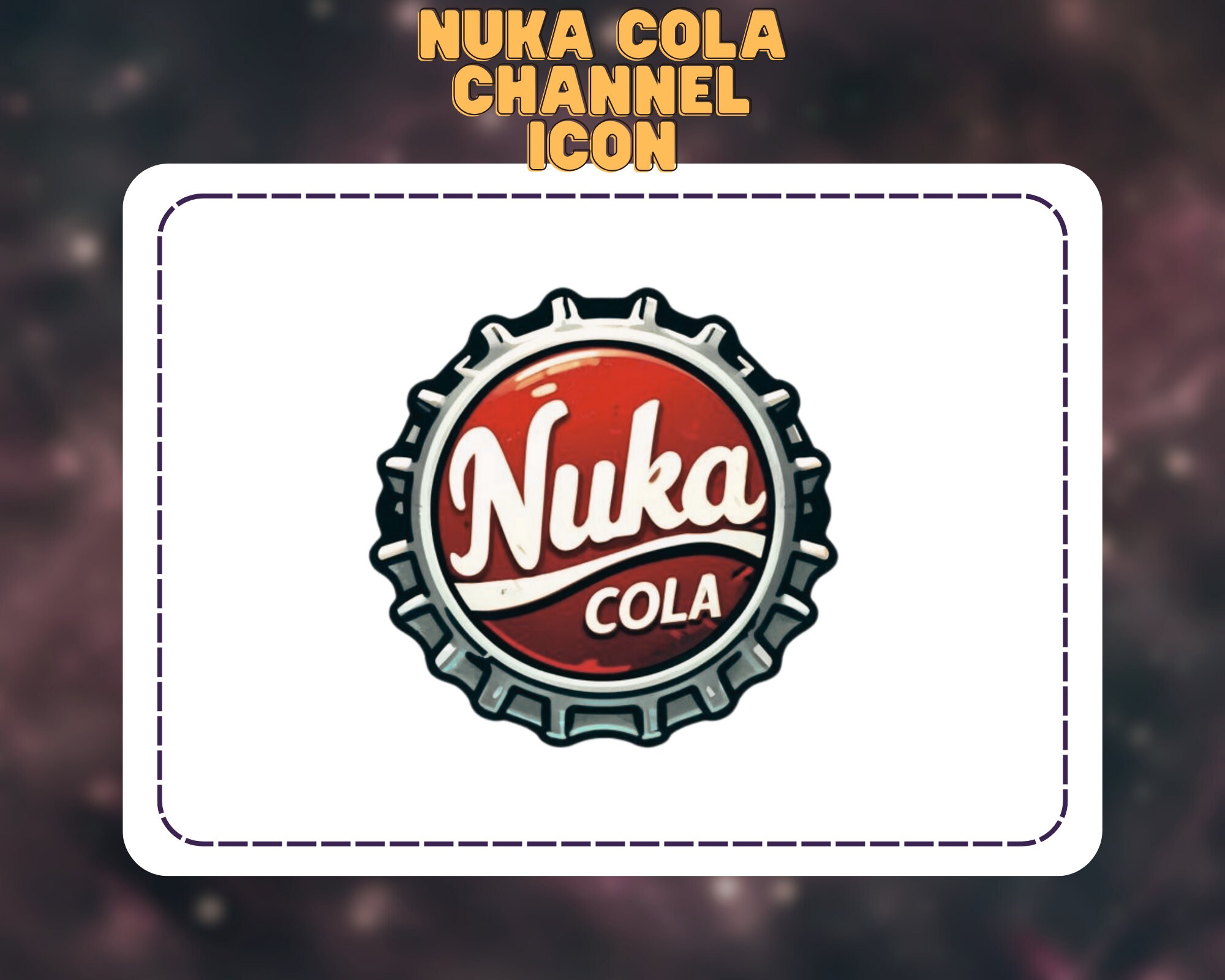 Nuka Cola Channel Point Icon - Twitch | Fallout Emotes | Twitch Youtube ...