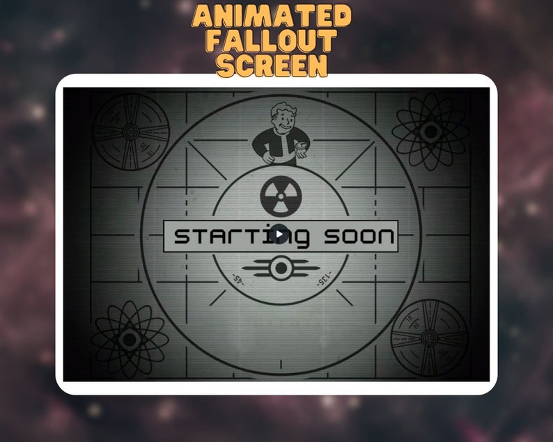 Fallout Animated Twitch Screens | Fallout Package | Animated Twitch ...