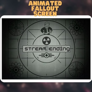 Fallout Animated Twitch Screens | Fallout Package | Animated Twitch ...
