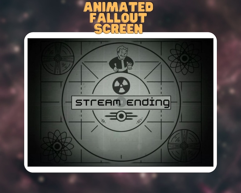 Fallout Animated Twitch Screens | Fallout Package | Animated Twitch ...