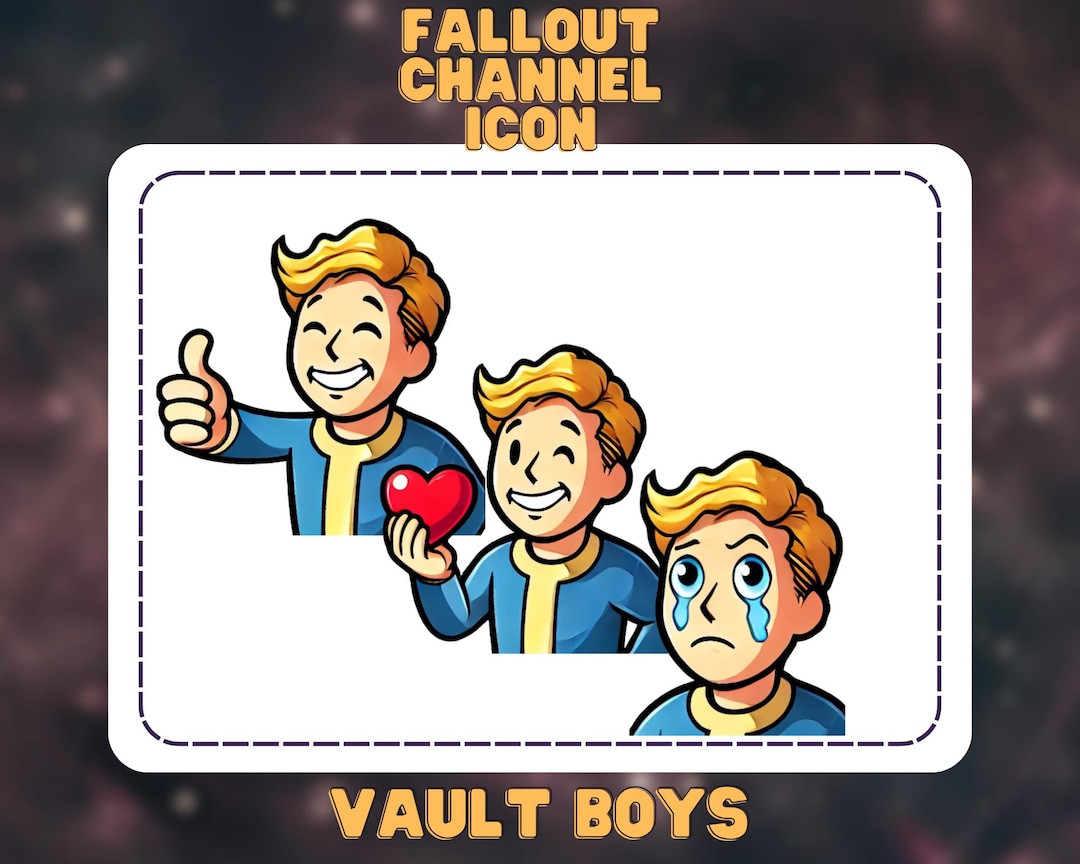Vault Boy Emote Twitch Fallout Emote Twitch Youtube Discord Emote ...