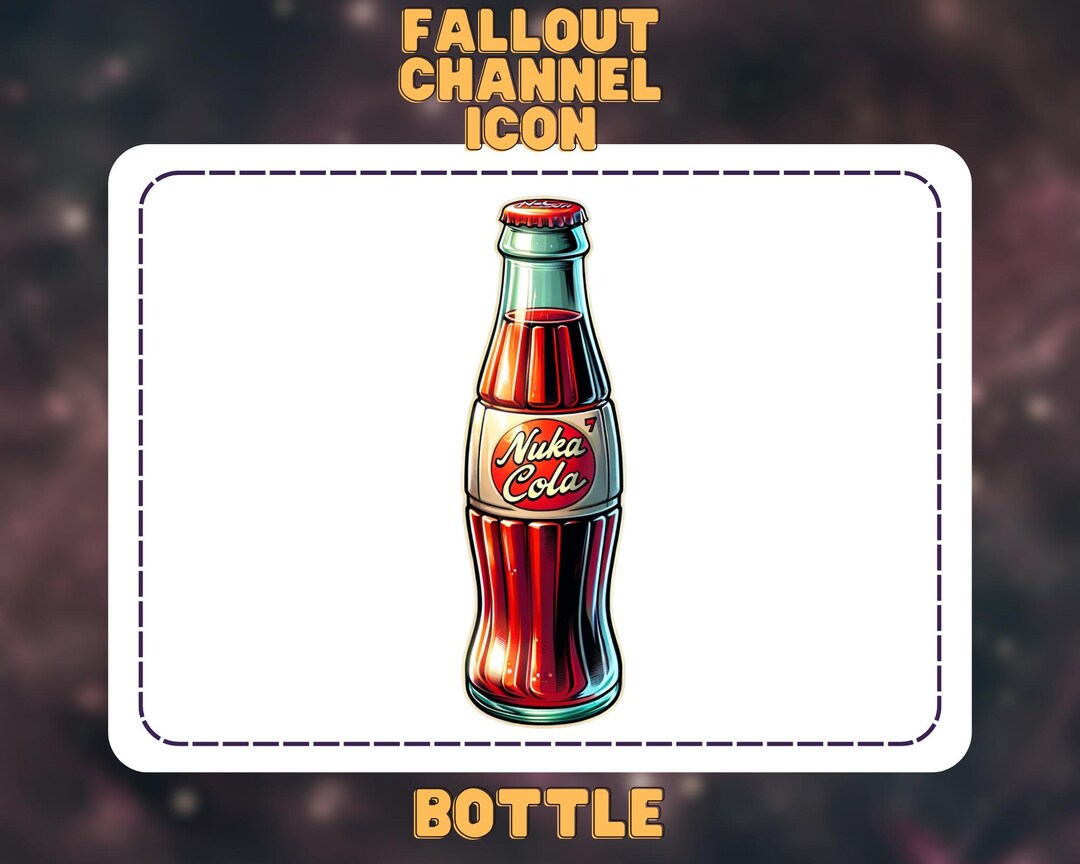 Nuka Bottle Channel Point Icon - Twitch | Fallout Emote | Twitch ...