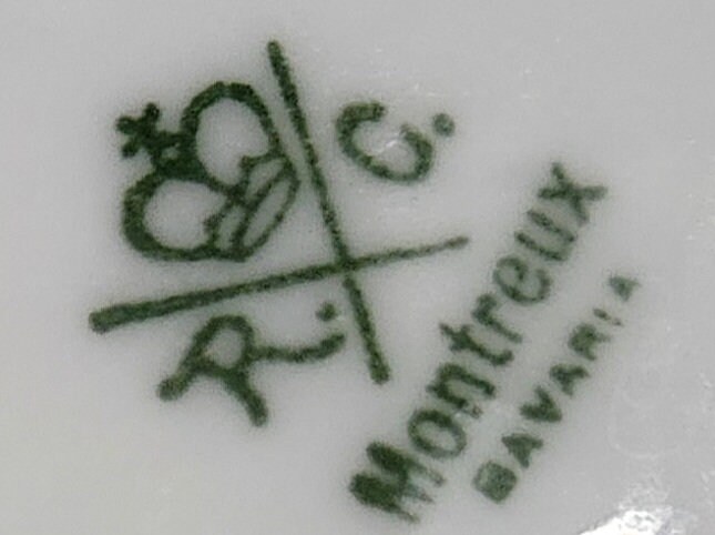 Vintage 1891 Early 1900s Rosenthal Bavarian Hand Painted Dresser Tray ...