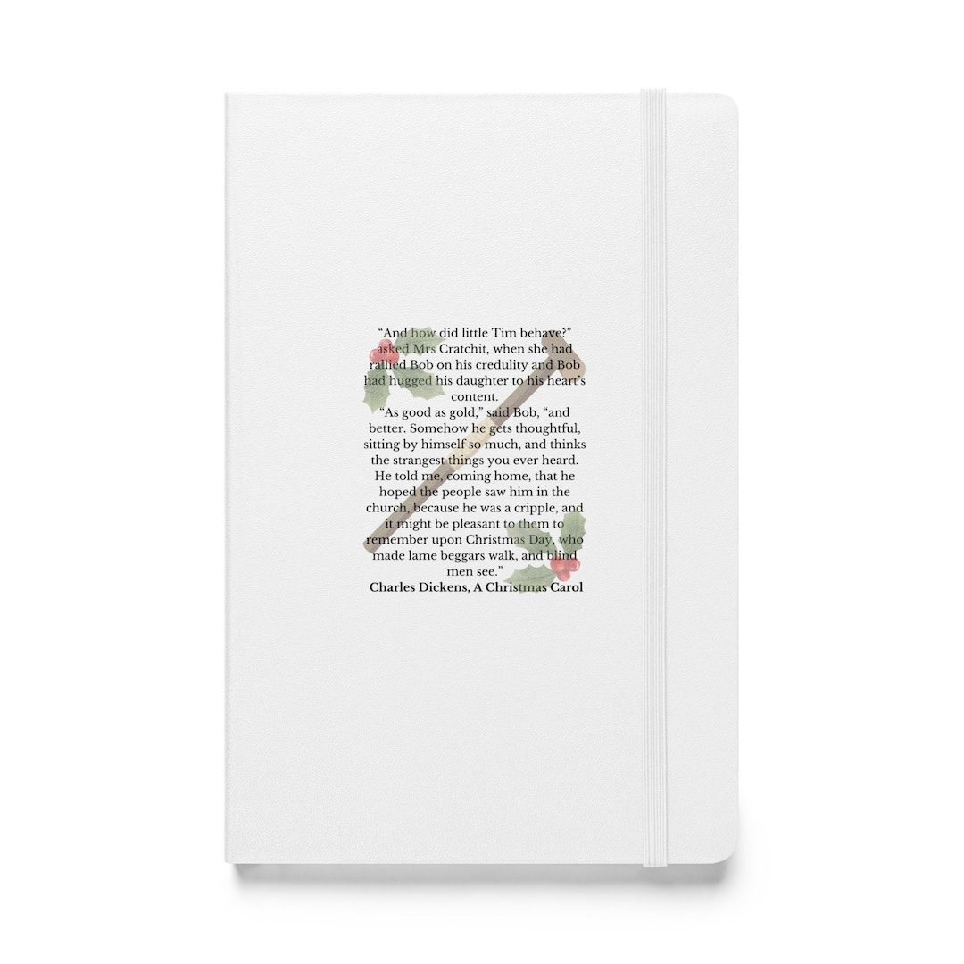 A Christmas Carol Hardcover Notebook Diary Journal Classic Dickens ...
