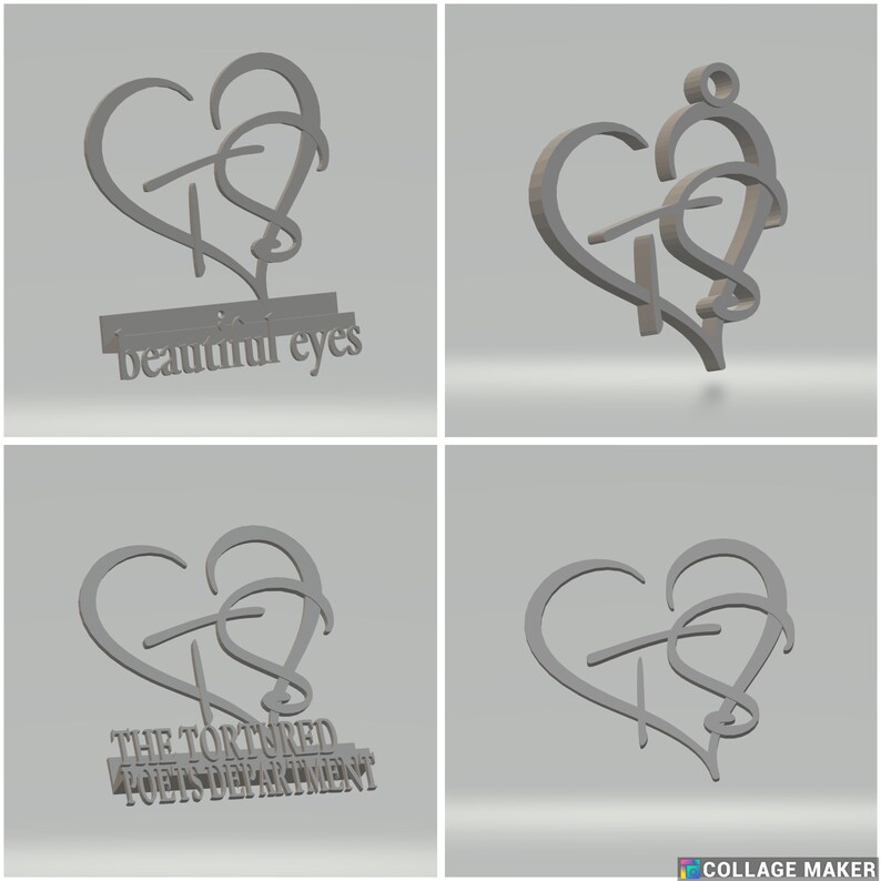 15 Taylor Swift-inspired 3D Print Files Stls All 12 Albums 3D Print ...