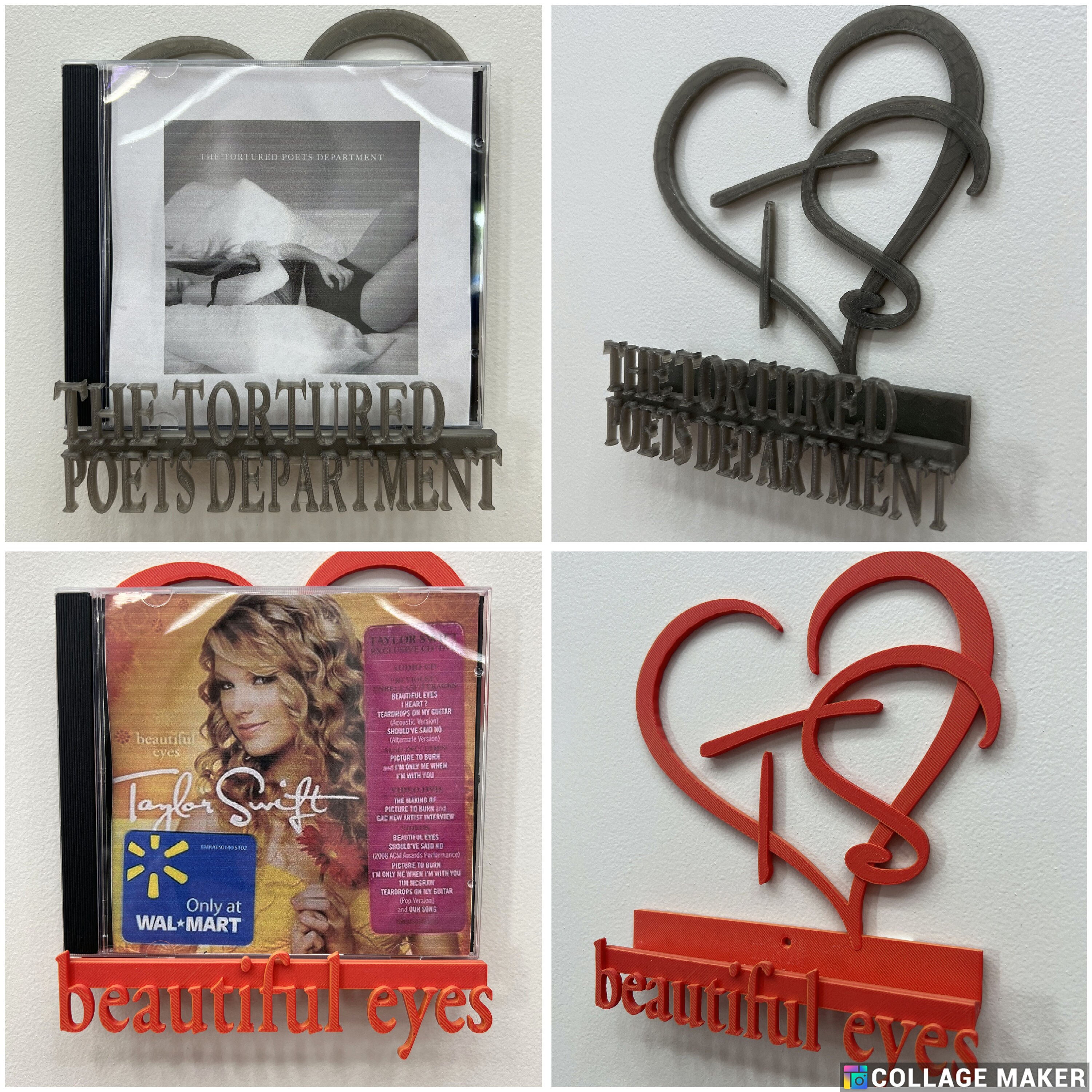15 Taylor Swift-inspired 3D Print Files Stls All 12 Albums 3D Print ...