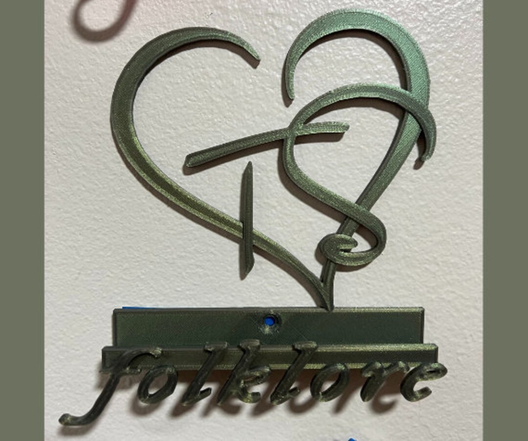 Taylor Swift Inspired CD Mount Display Folklore Album 3D Printed ...