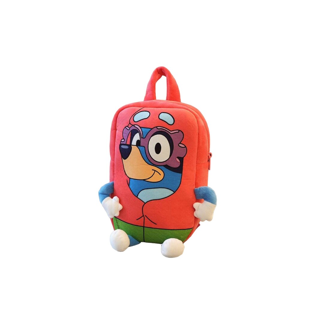 Bluey Soft Plush Bookbag/luggage - Etsy