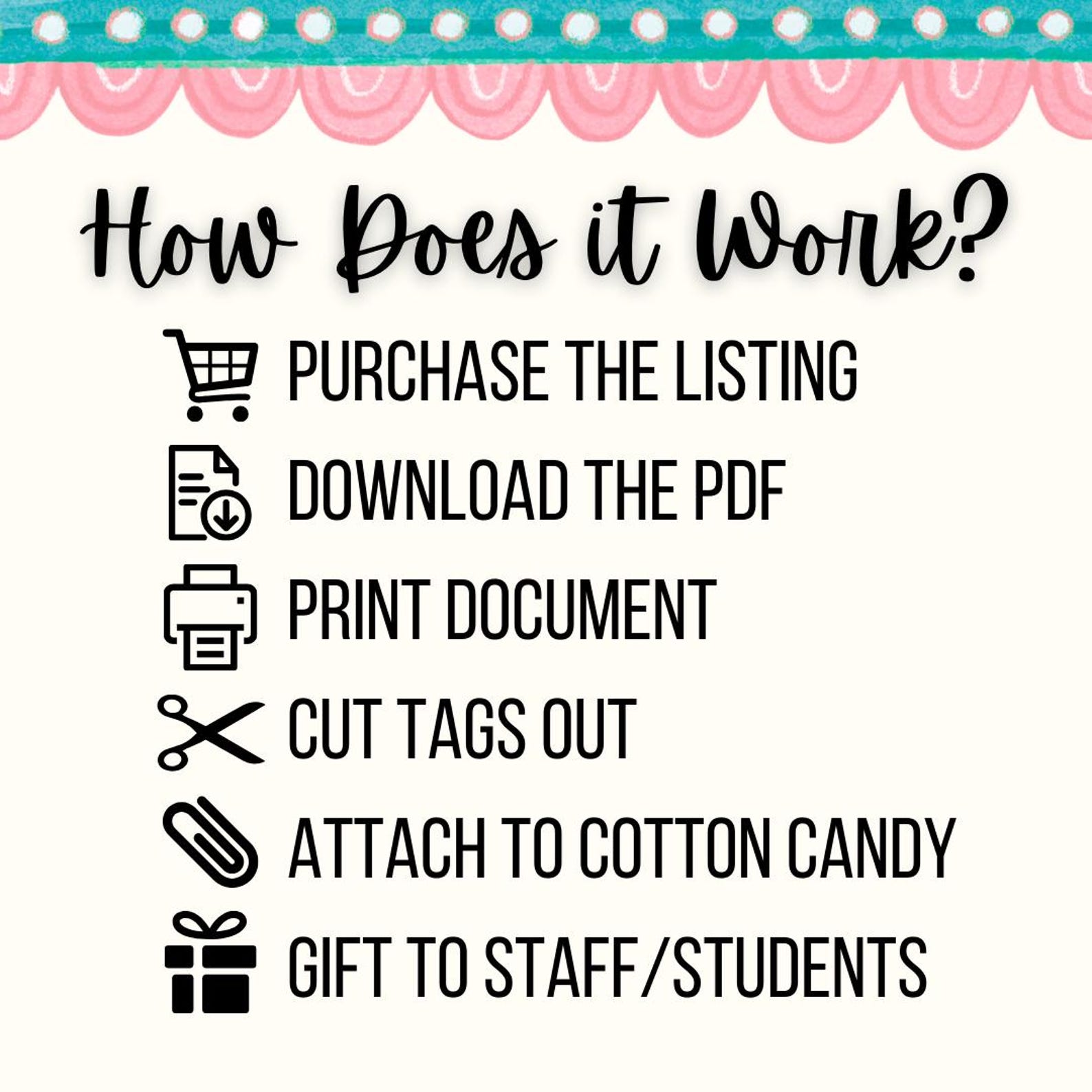 Thank You for Such a Sweet School Year - Teacher & Staff Appreciation ...