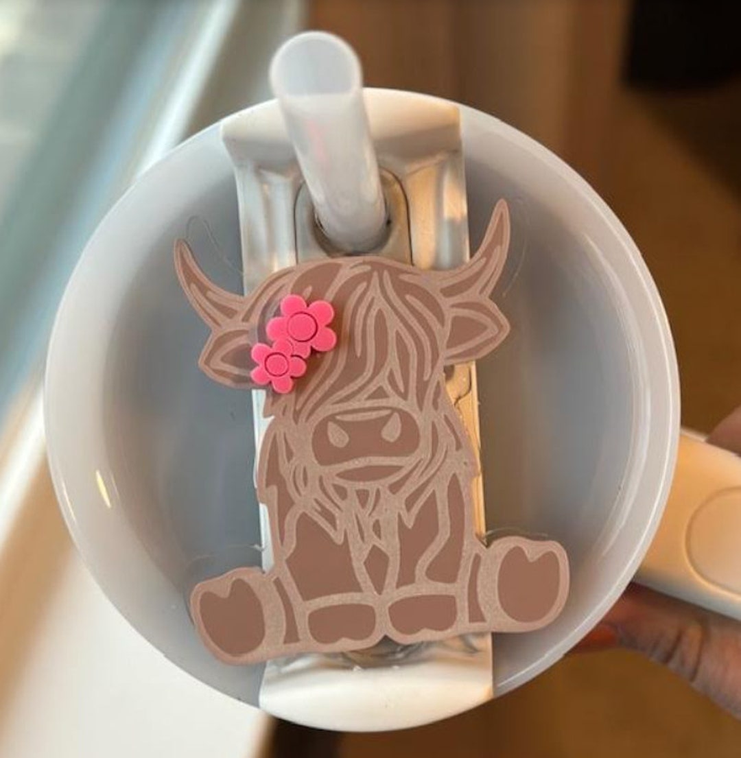 Highland Cow Tumbler Topper for Quencher H2.0 Cups! Unique ...