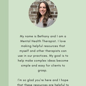 Window of Tolerance Diagram [1 Page PDF Digital Download, Therapy ...