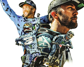 Eli Tomac Supercross Win #53 Poster - Etsy