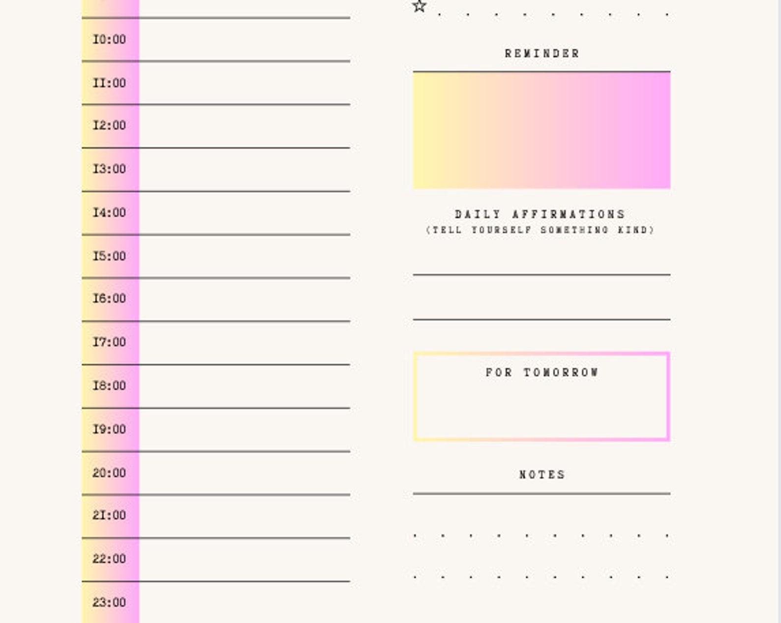 Printable Weekly Mama Schedule - Etsy