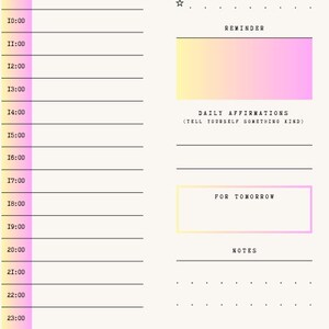 Printable Weekly Mama Schedule - Etsy