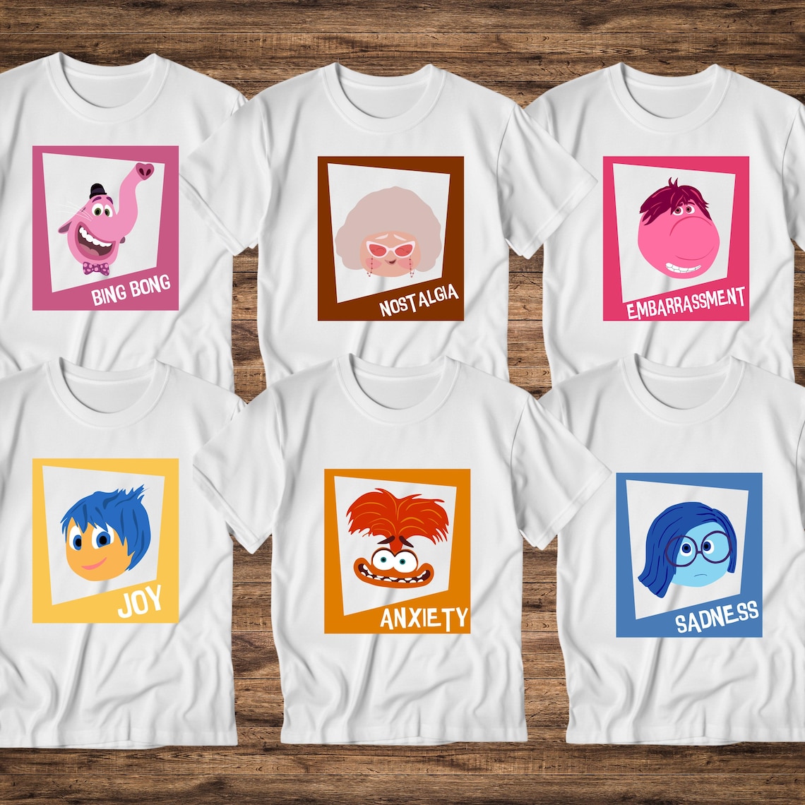 Inside Out 2 SVG, Inside Out PNG, Inside Out Characters for Cricut ...