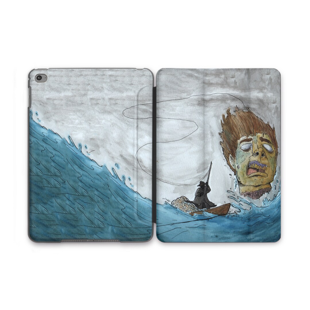Fishing Anime Head Hunter View iPad Air 3 Case iPad Air 2 Case Sea Case ...