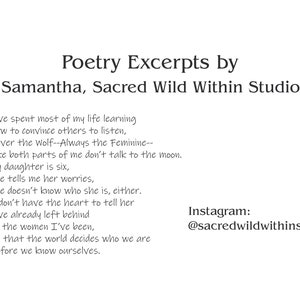 Personalized Poem (PDF Digital): Shadow Work, Spiritual Awakening ...