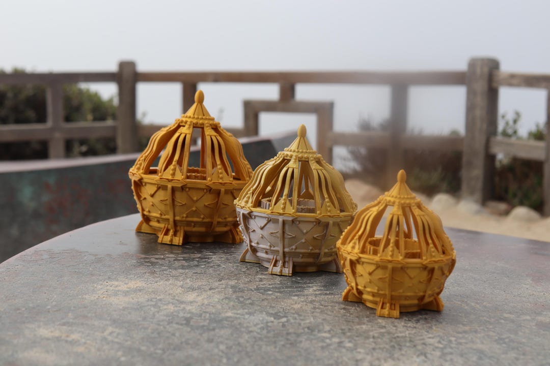 LDS Liahona With Compass; in Gold and Gold-silver Blend Color; 3D Print ...