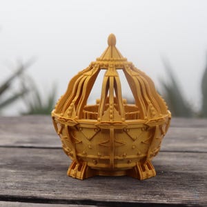 LDS Liahona With Compass; in Gold and Gold-silver Blend Color; 3D Print ...