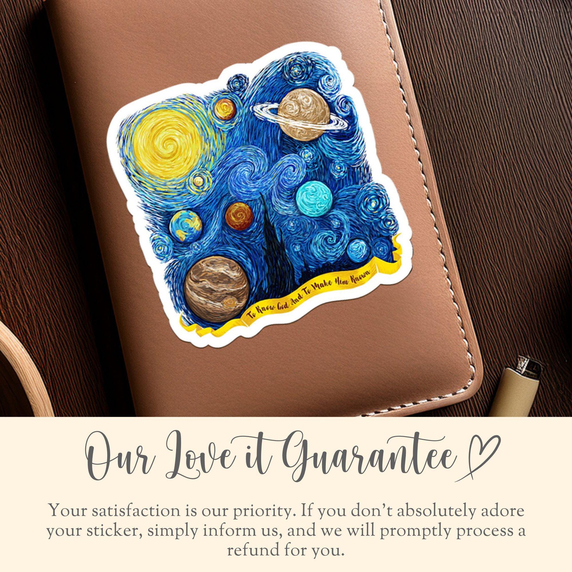 CC Cycle 2 Van Gogh Vinyl Sticker Gift for CC Student Cycle 2 Decal ...
