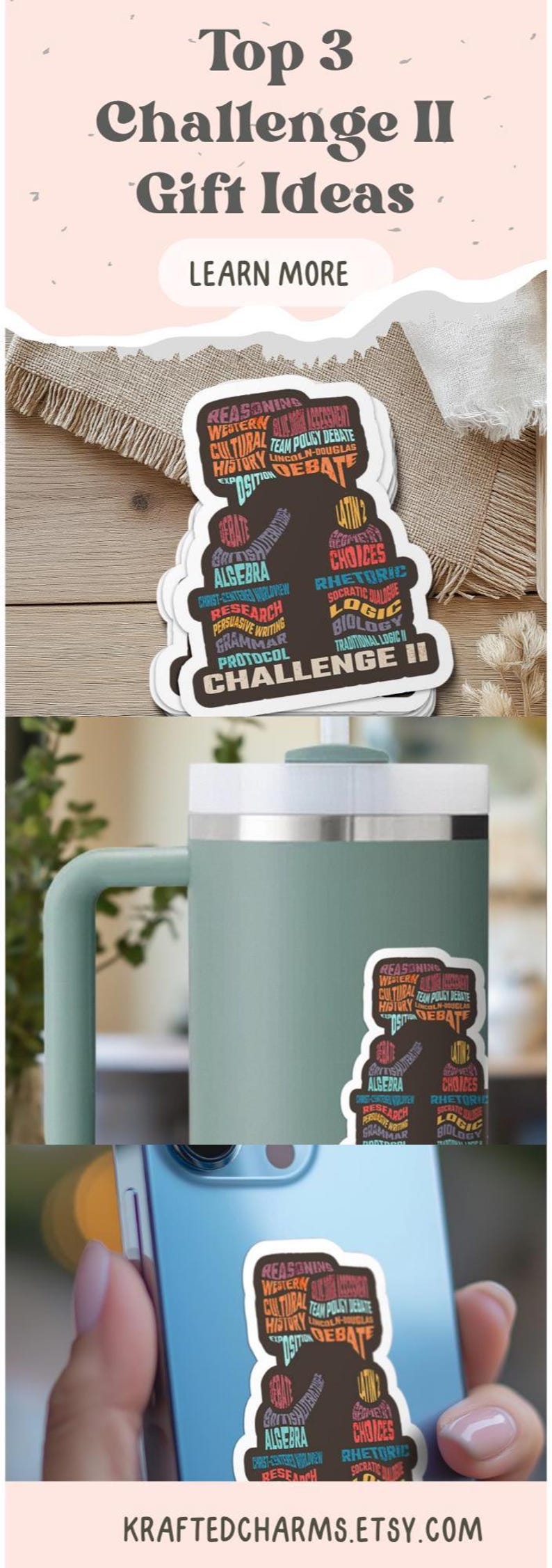 CC Challenge II Vinyl Sticker Gift for Classical Conversations Student ...