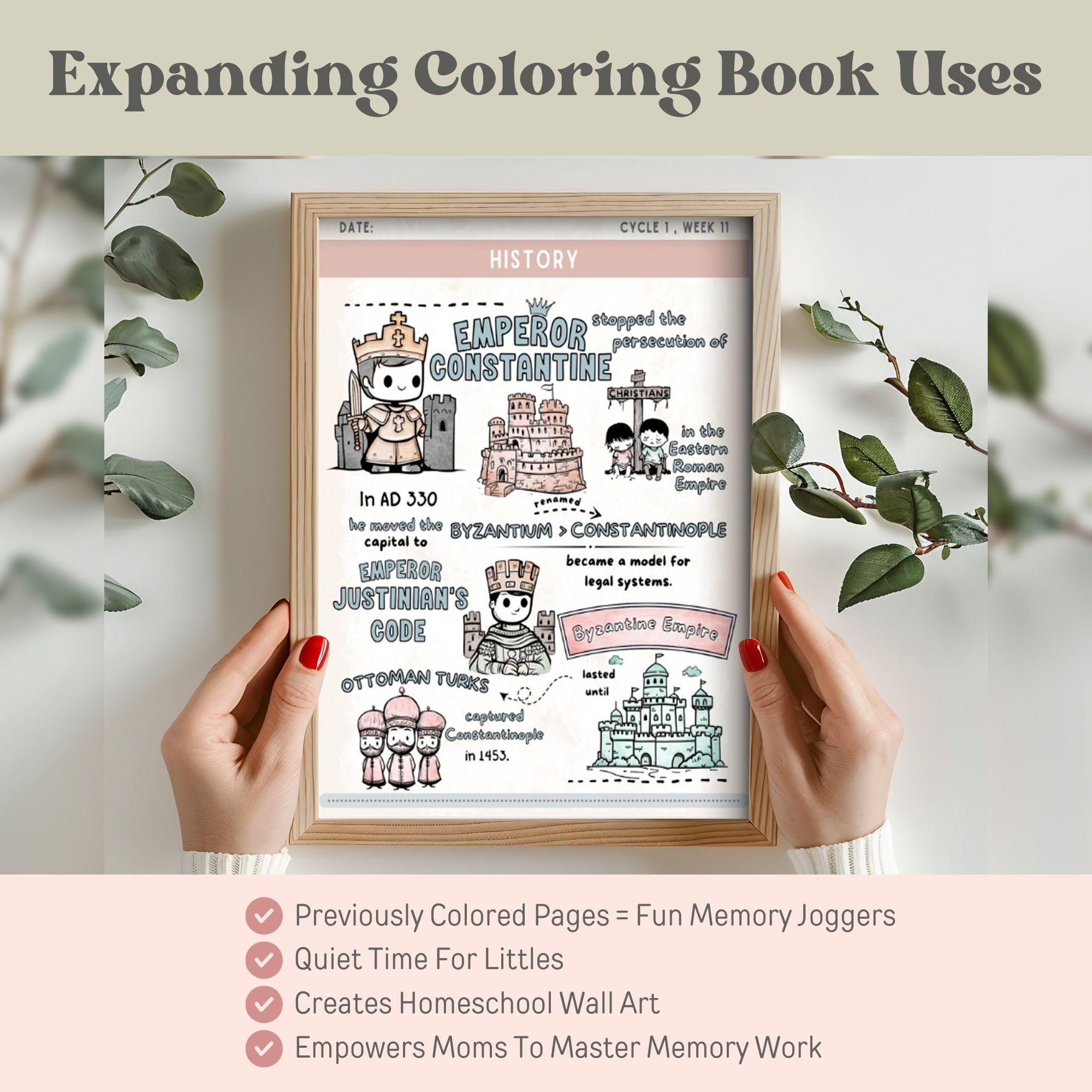 CC Cycle 1 Coloring Book Gift for CC Tutor Resource Classical ...