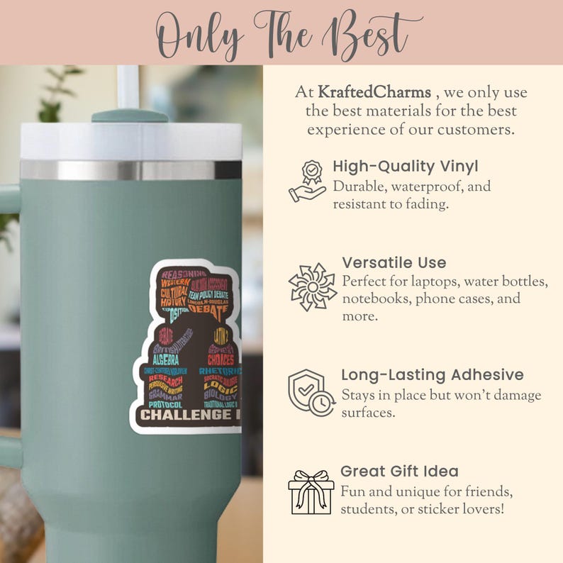 CC Challenge II Vinyl Sticker Gift for Classical Conversations Student ...