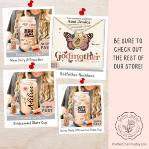 Personalized Bible Verse Frosted Glass Cup Gift for Christian ...