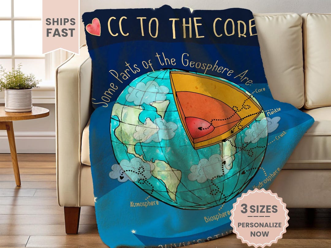 Personalized Cycle 1 Geosphere Minky Blanket Gift for Classical ...