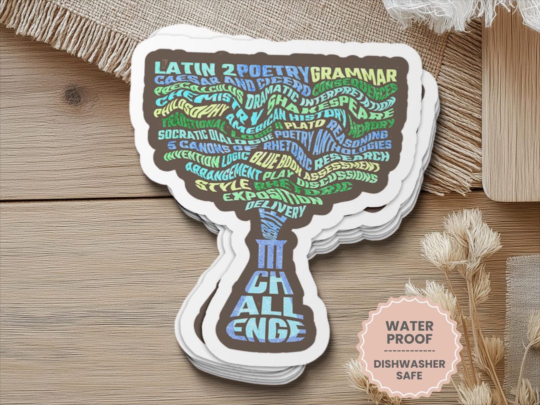CC Challenge III Vinyl Sticker Gift for Classical Conversations Student ...