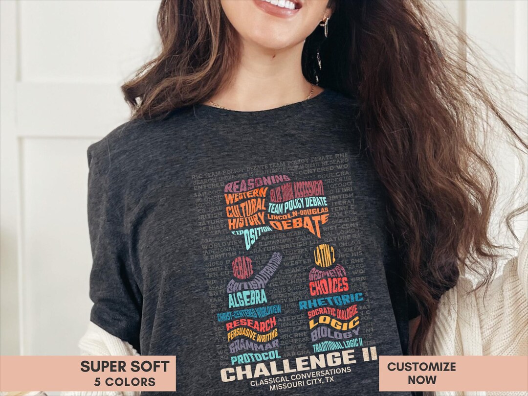 Personalized CC Challenge II Shirt Gift for Challenge 2 Student Tshirt ...