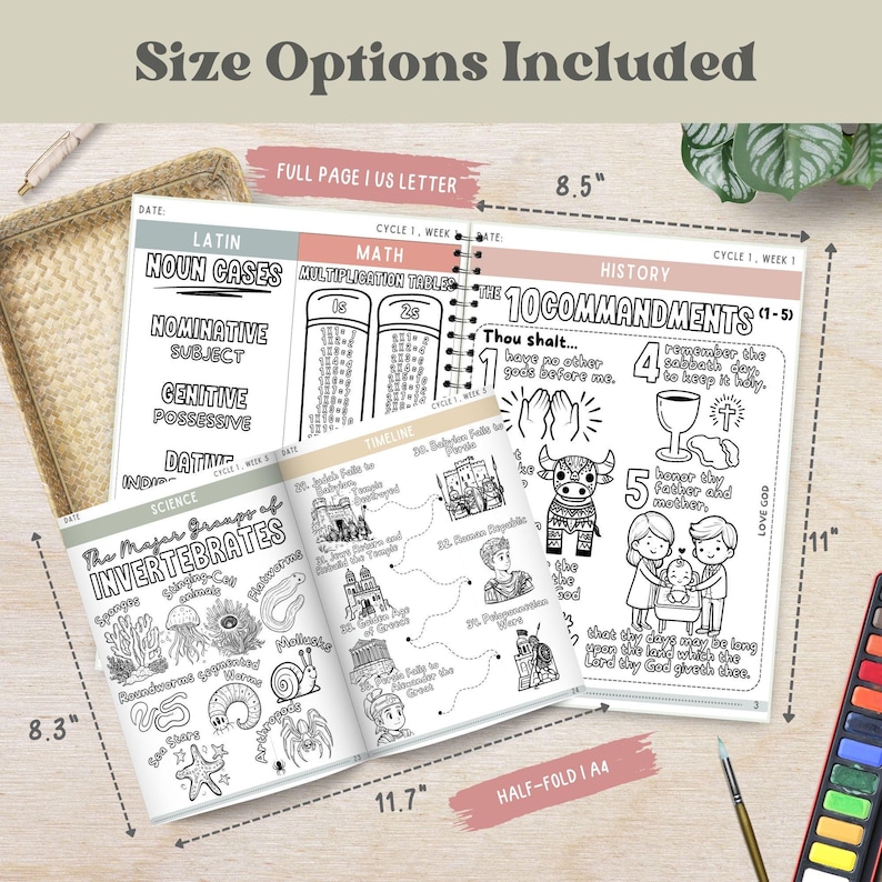 CC Cycle 1 Coloring Book Gift for CC Student Classical Conversations ...