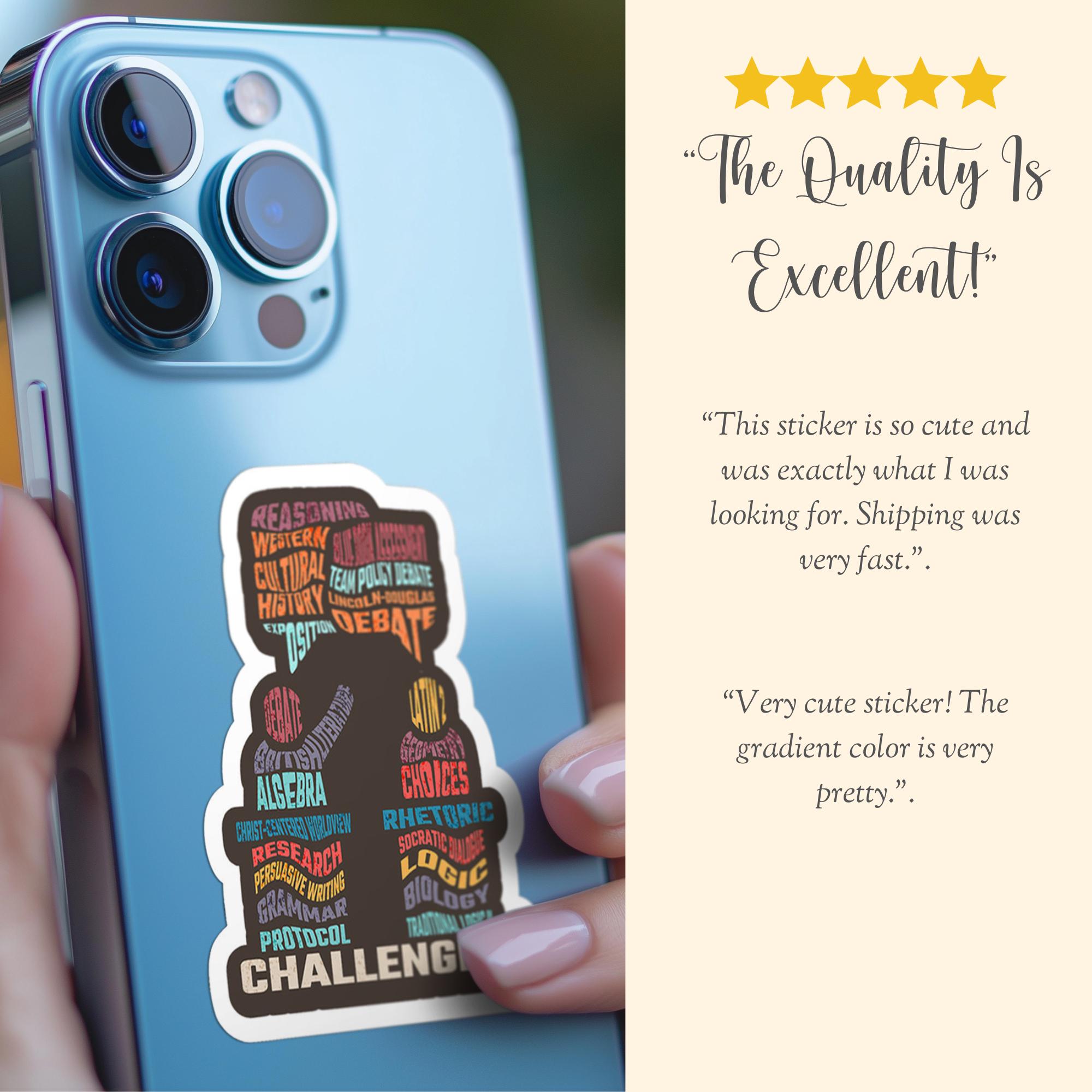 CC Challenge II Vinyl Sticker Gift for Classical Conversations Student ...