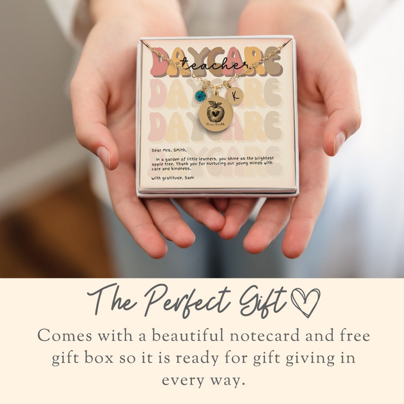 Personalized Daycare Teacher Gift for Daycare Teacher Appreciation ...